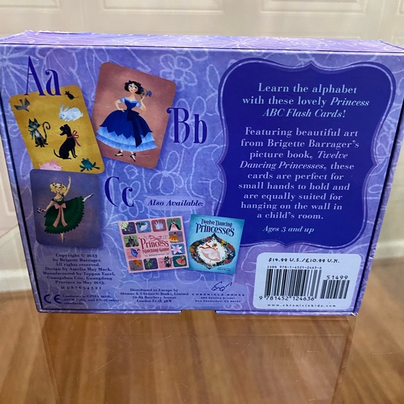 Chronicles Books | Other | Princess Abc Flash Card Great Condition ...